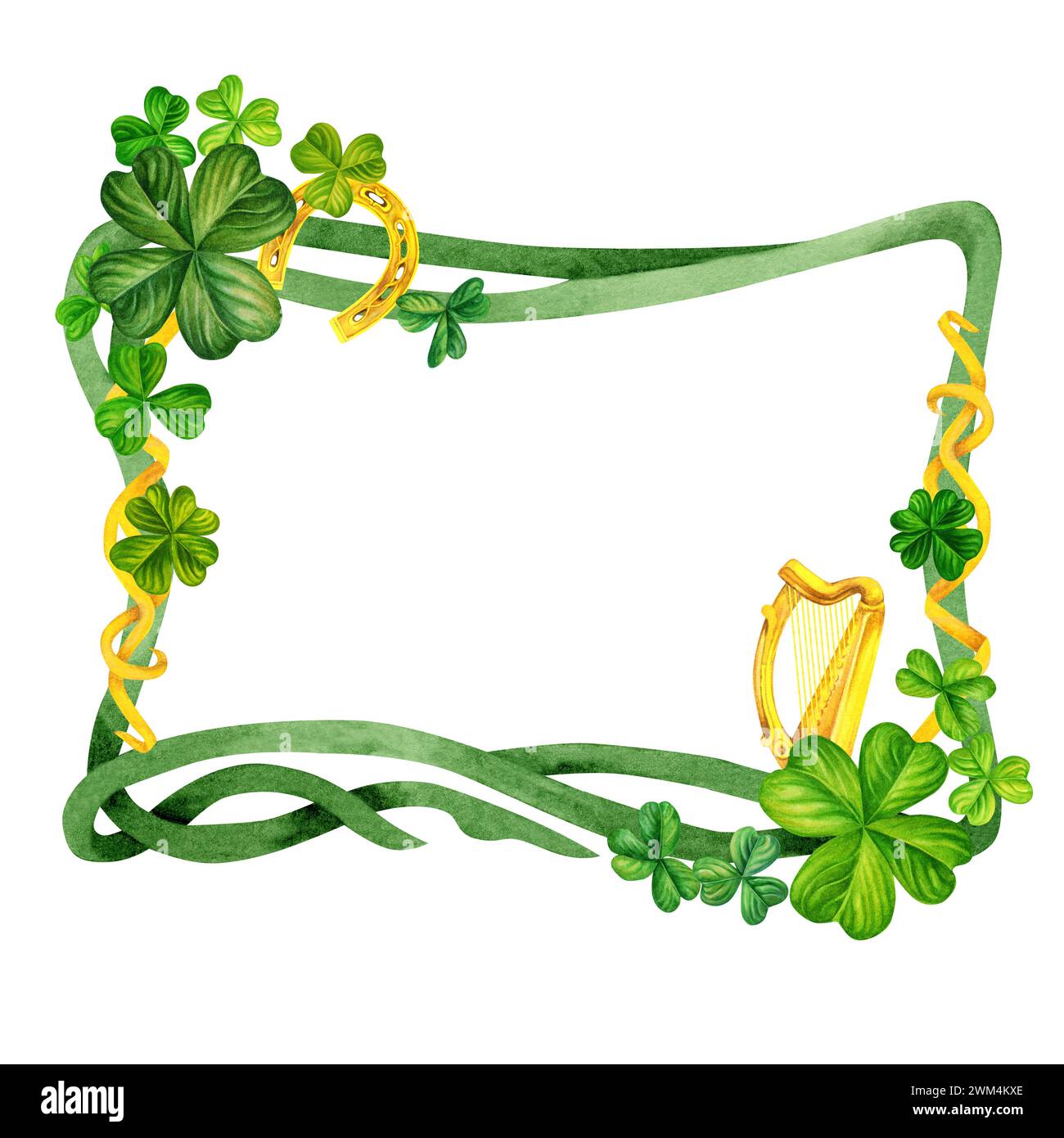 four leaf clover template