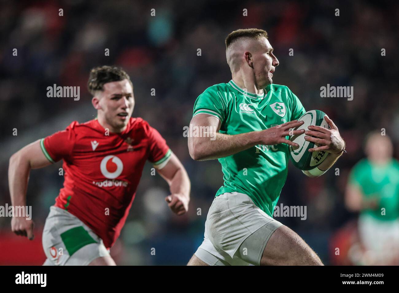 February 23rd, 2024, Virgin Media Park, Cork, Ireland - Ben O’Connor of ...
