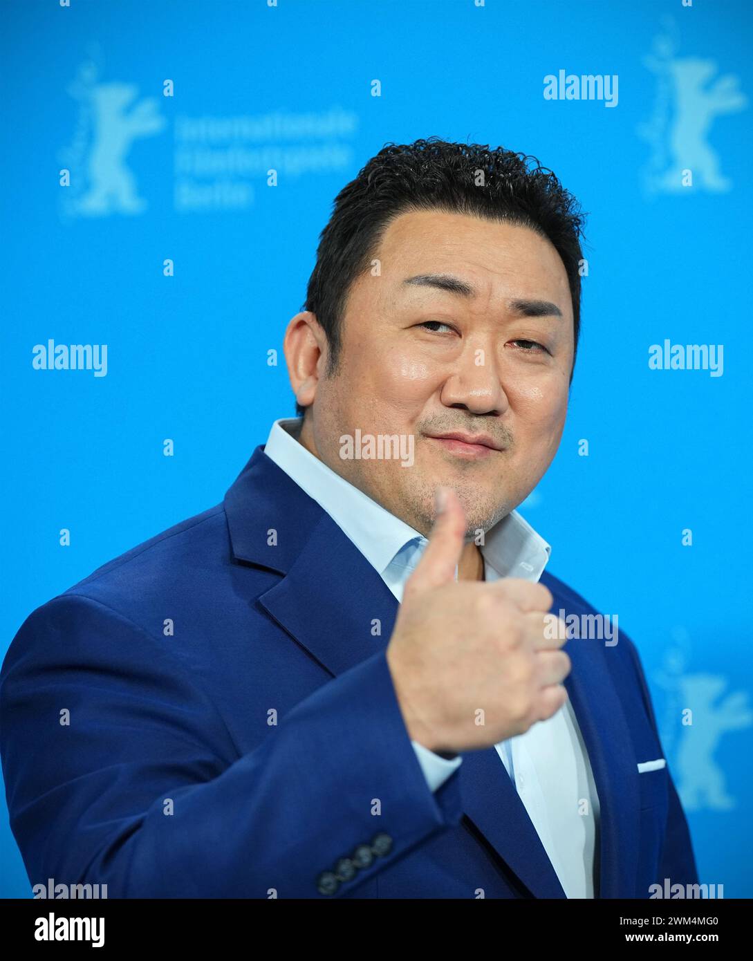 Berlin, Germany. 23rd Feb, 2024. Actor Don Lee stands in front of the ...