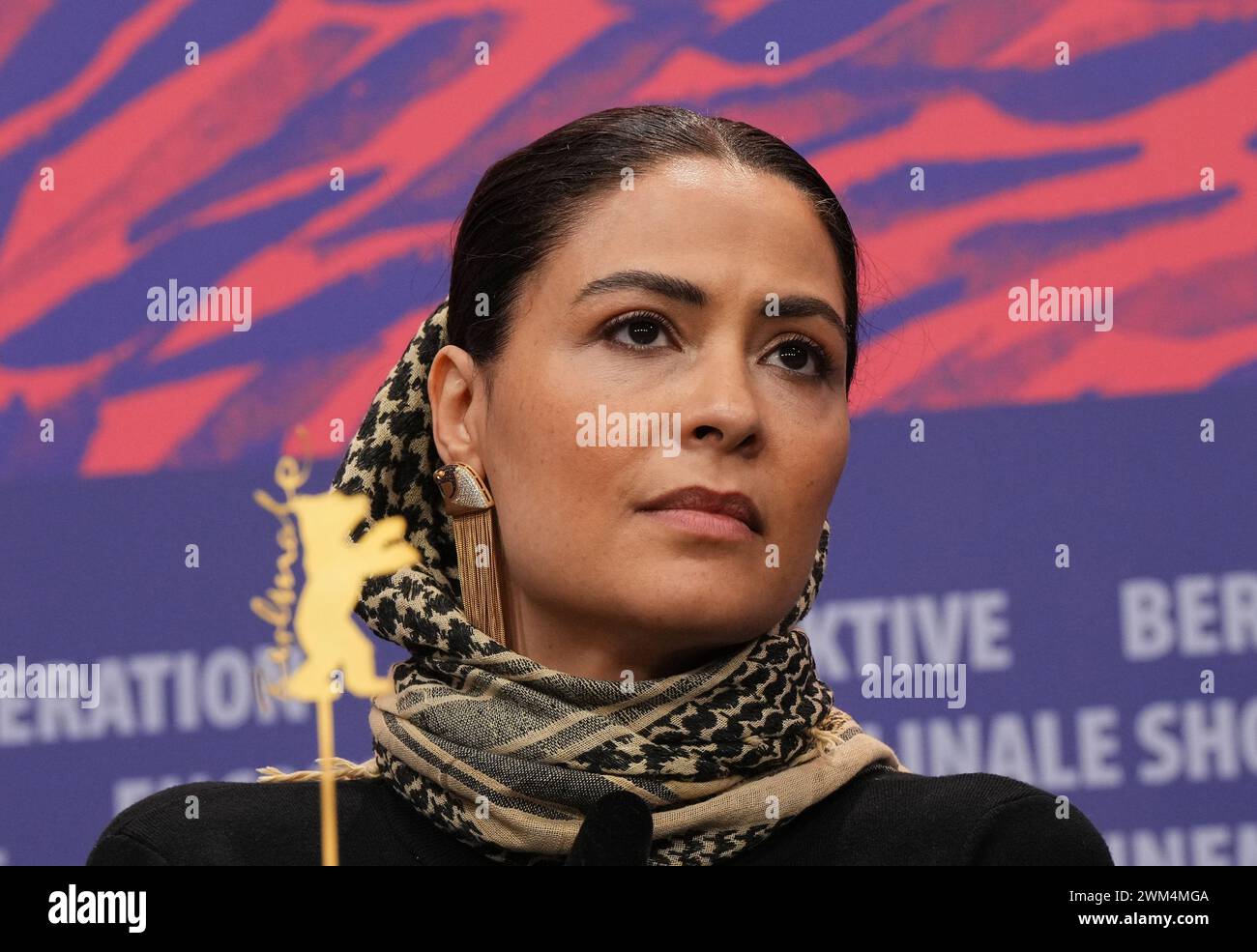 Berlin, Germany. 23rd Feb, 2024. Actress Yasmine Al Massri ...