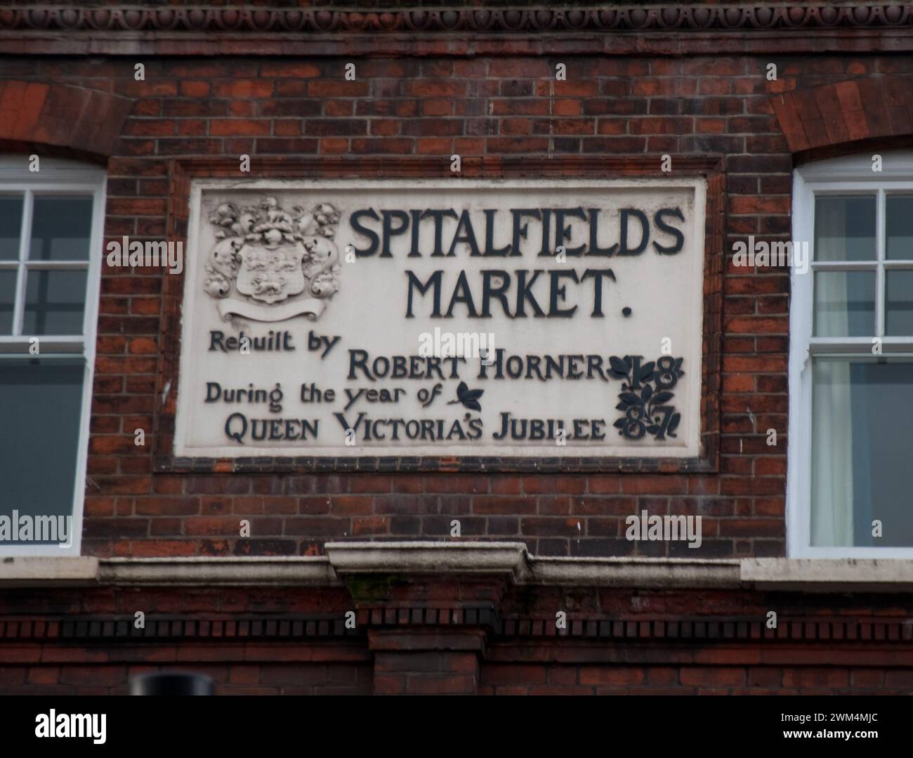 Spitalfields sign hi-res stock photography and images - Alamy