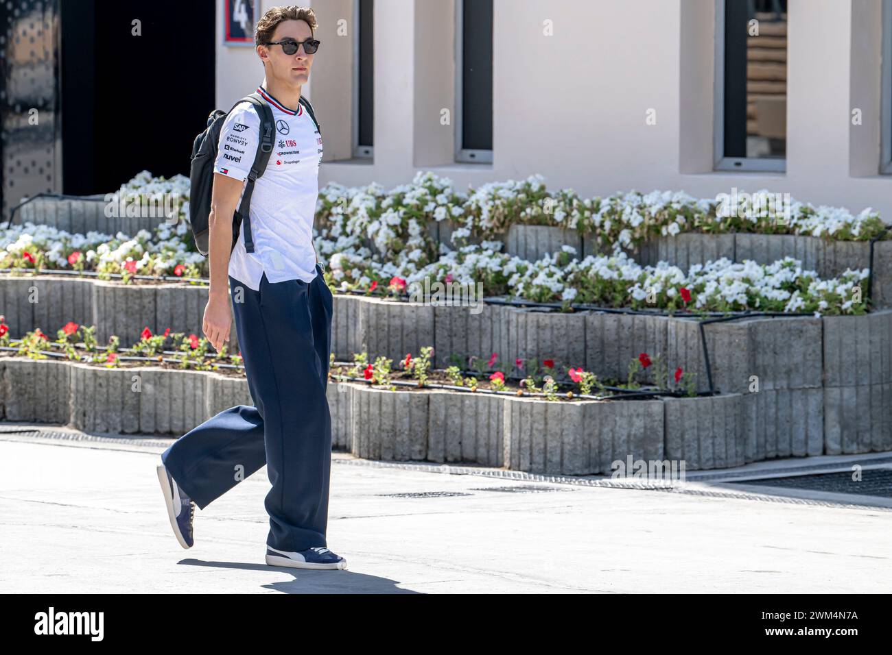 Sakhir, Bahrain, February 22, George Russell, from the United Kingdom ...