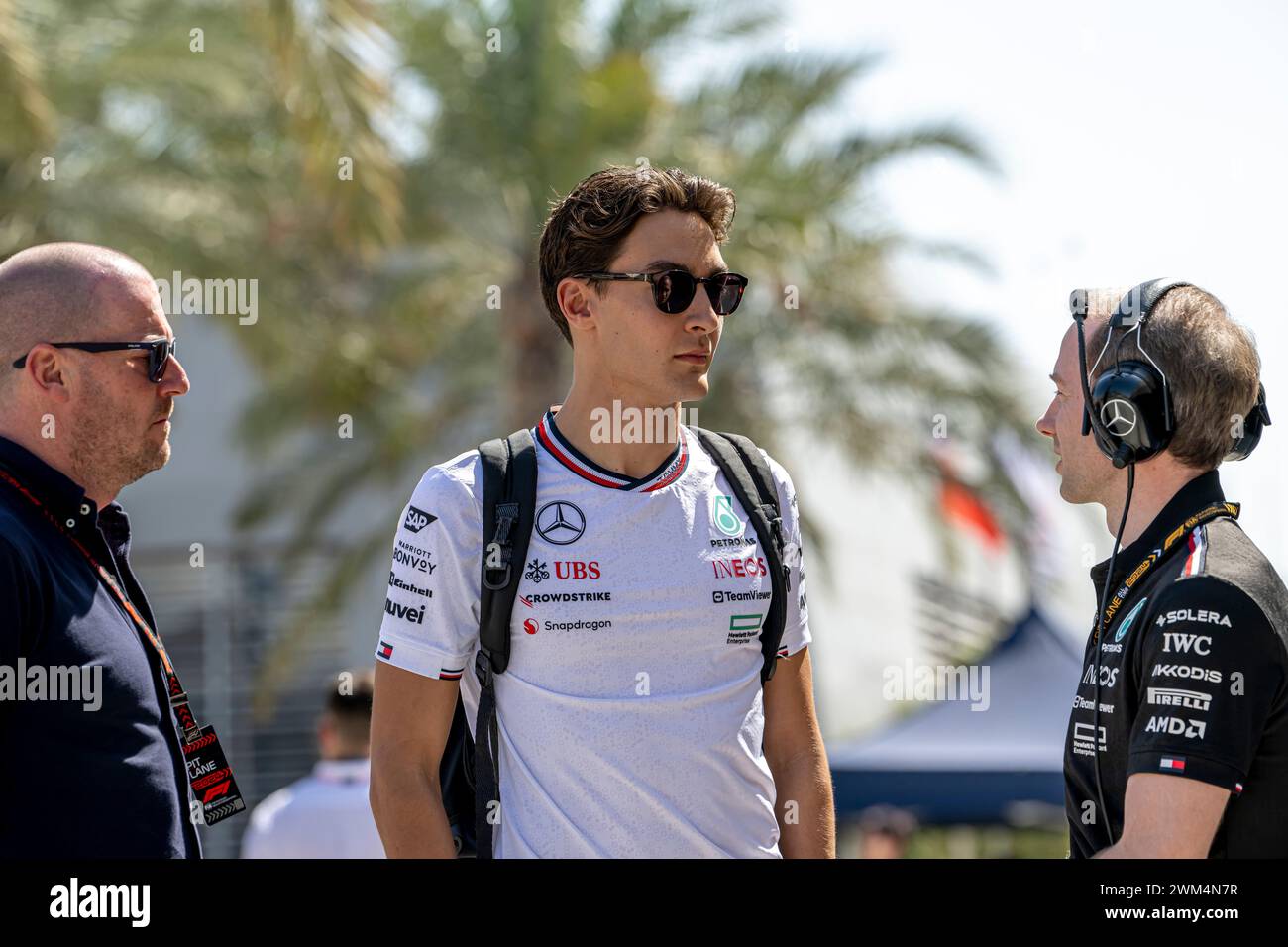 Sakhir, Bahrain, February 22, George Russell, from the United Kingdom ...