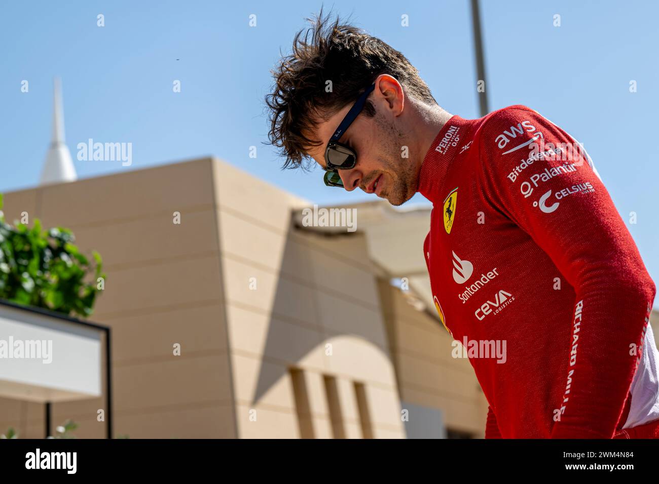 Sakhir, Bahrain, February 22, Charles Leclerc, from Monaco competes for ...