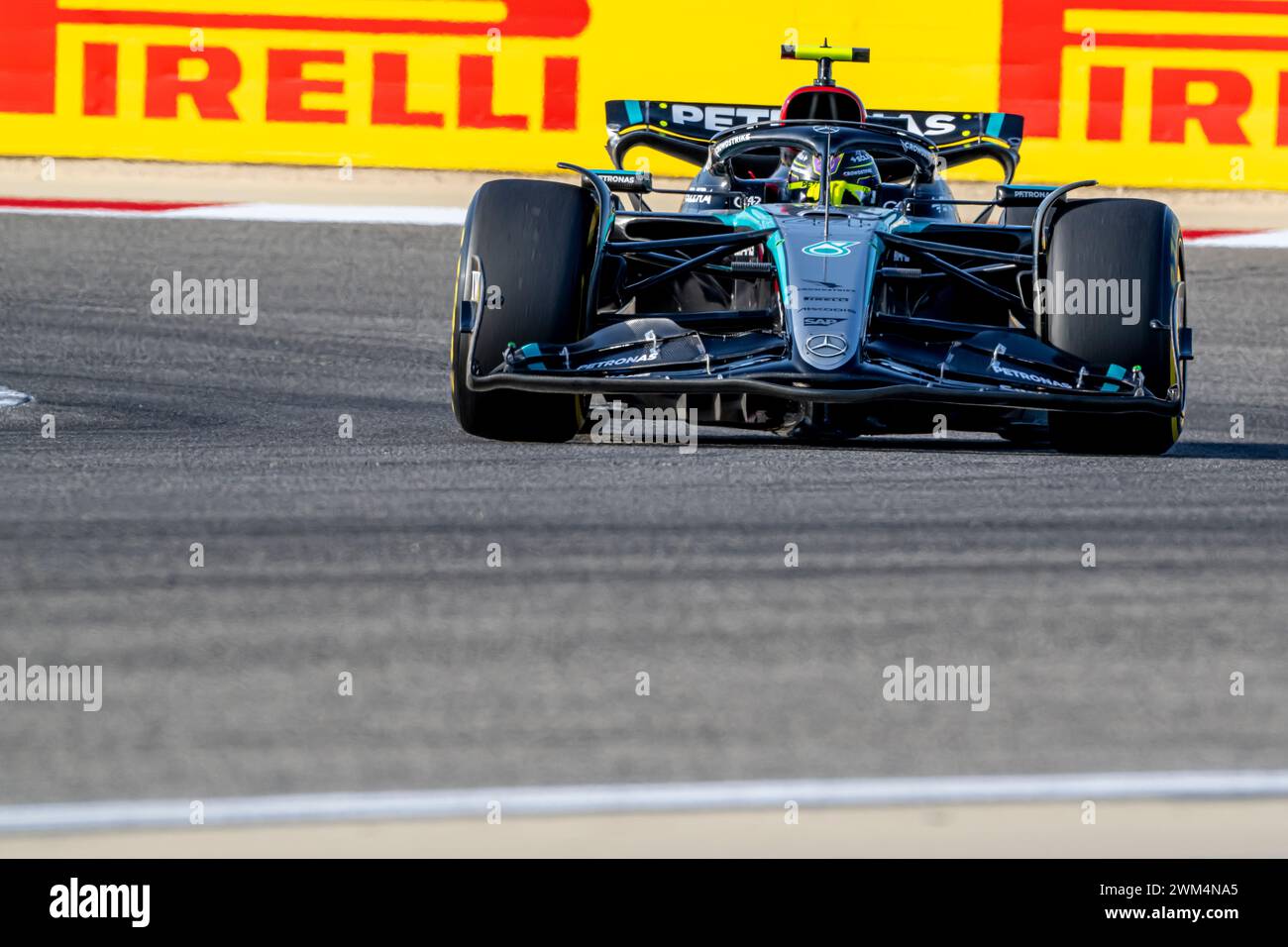 Sakhir, Bahrain, February 22, Lewis Hamilton, from the United Kingdom ...