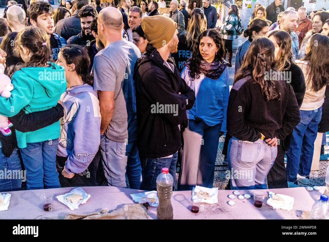 israel hostage square in tel aviv Stock Photo - Alamy
