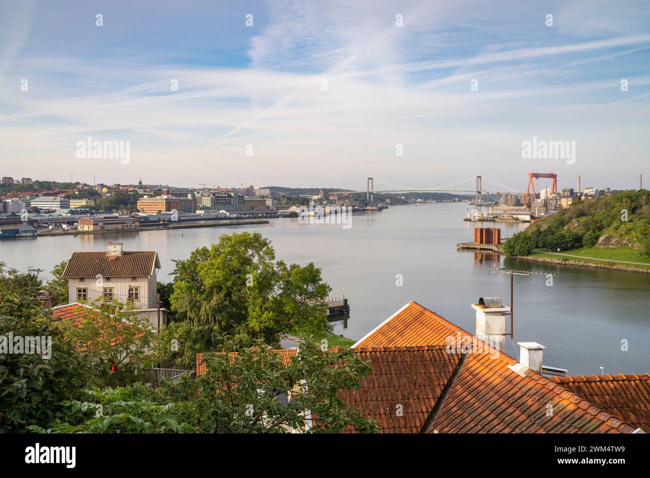 Scenic Cityscape View from Slottsberget, Gothenburg Stock Photo - Alamy