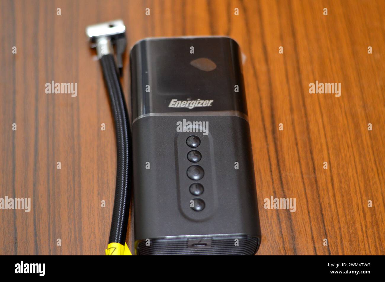 Cairo, Egypt, February 23 2024: Energizer ultimate portable air ...