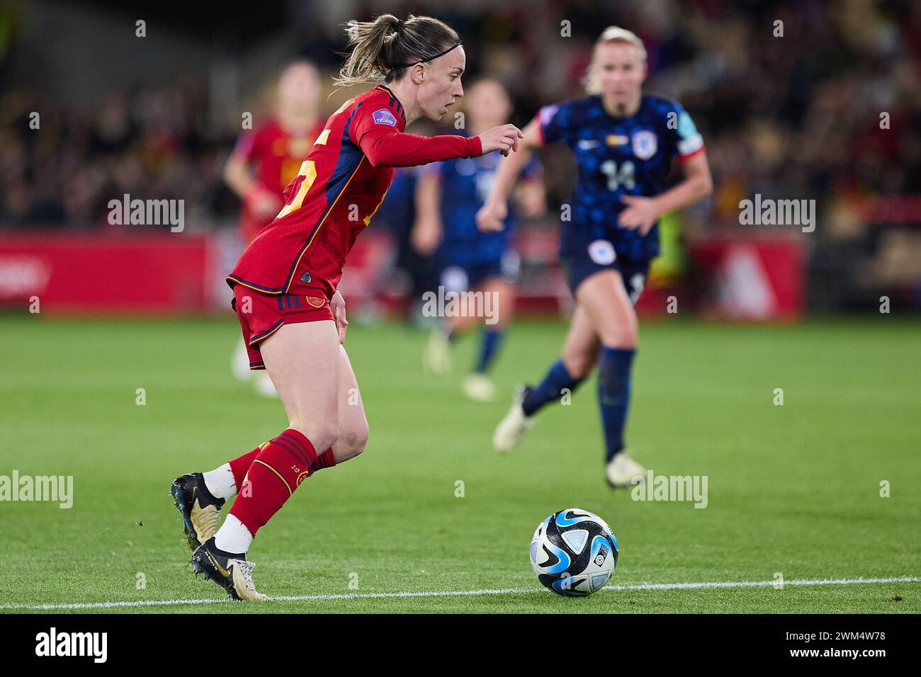 Maria Mendez of Spain during the UEFA Women's Nations League match ...