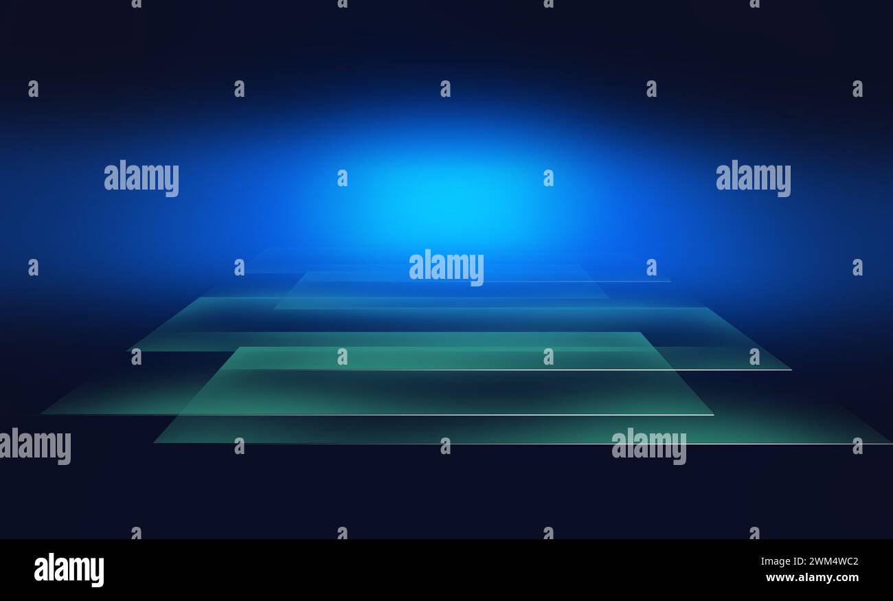 Abstract futuristic background perspective surfaces hi-res stock ...