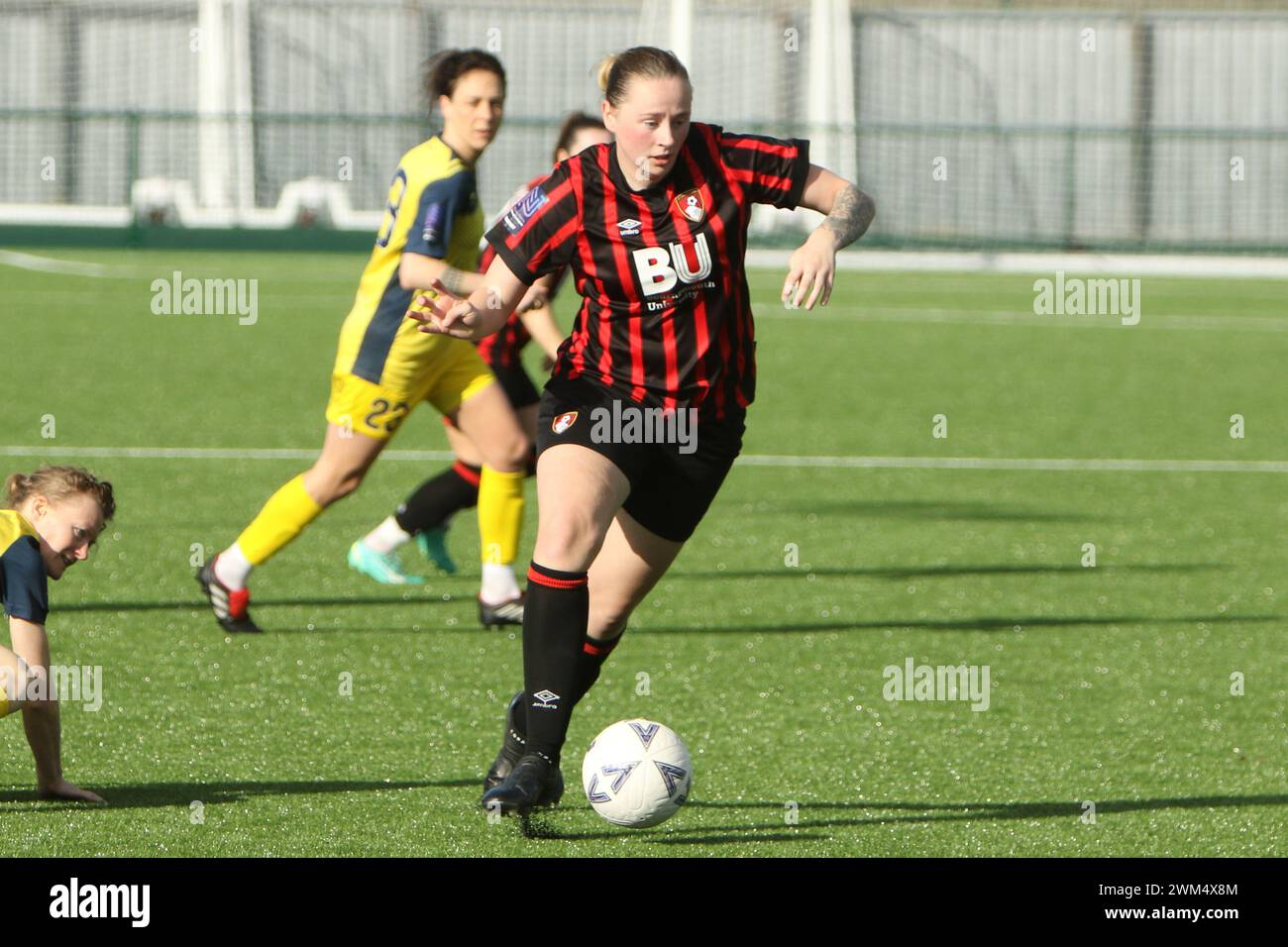Moneyfields FC Women v AFC Bournemouth Women at Oaklands Park ...