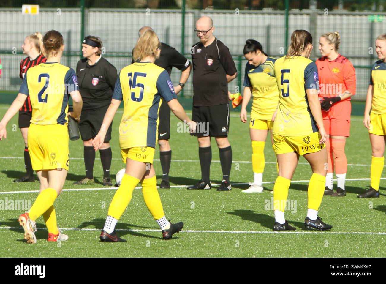 Moneyfields FC Women v AFC Bournemouth Women at Oaklands Park ...