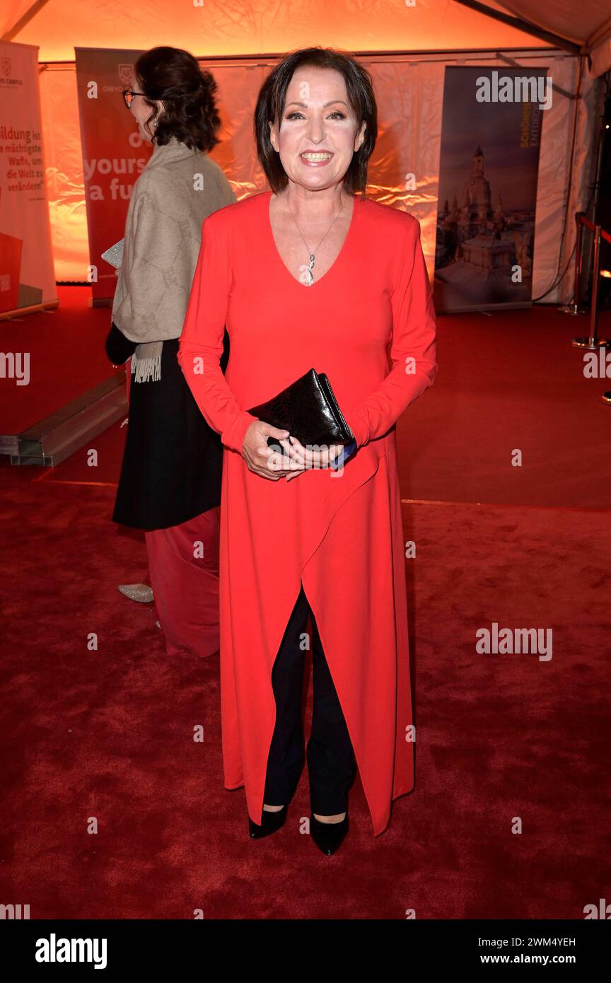 Ute Freudenberg beim 16. SemperOpernball 2024 in der Semper Oper ...