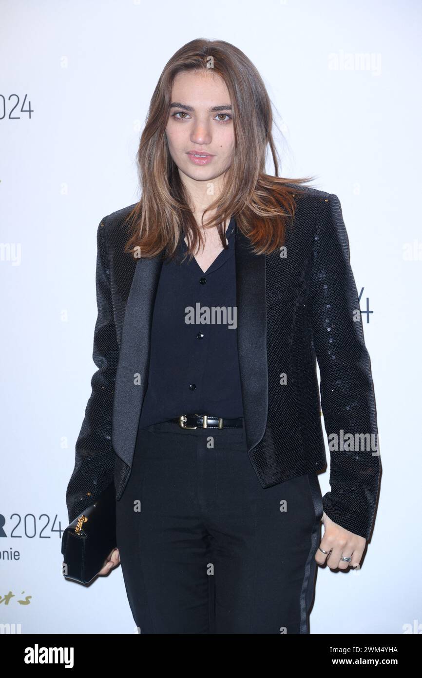 Paris, France. 23rd Feb 2024. Billie Blain attending the Gala Diner ...