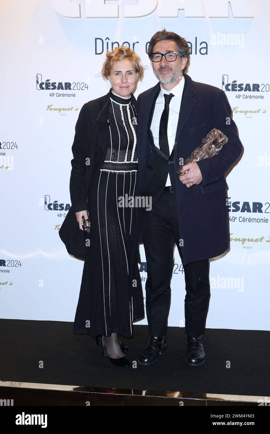 Paris, France. 23rd Feb 2024. Stephane Taillasson and Guest attending the Gala Diner following ...
