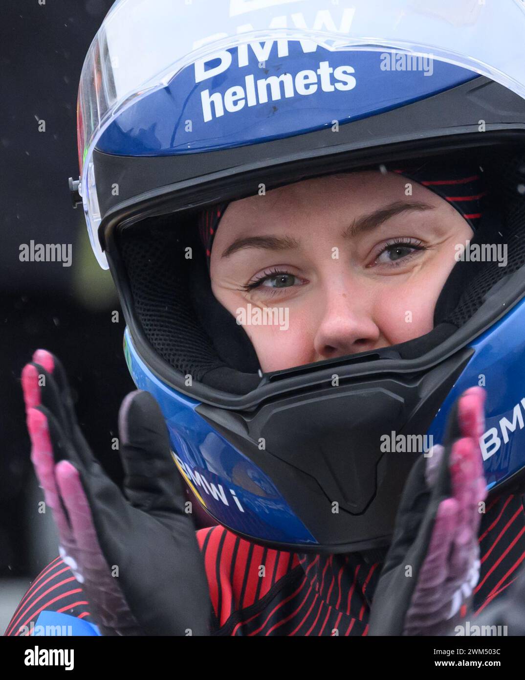 Winterberg, Germany. 24th Feb, 2024. Bobsleigh: World Championships ...