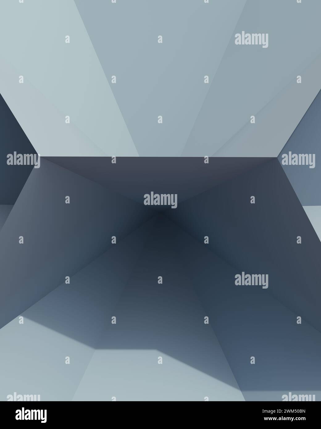 Solid 3d geometric shapes blue putty synthetic rubber soft tones ...