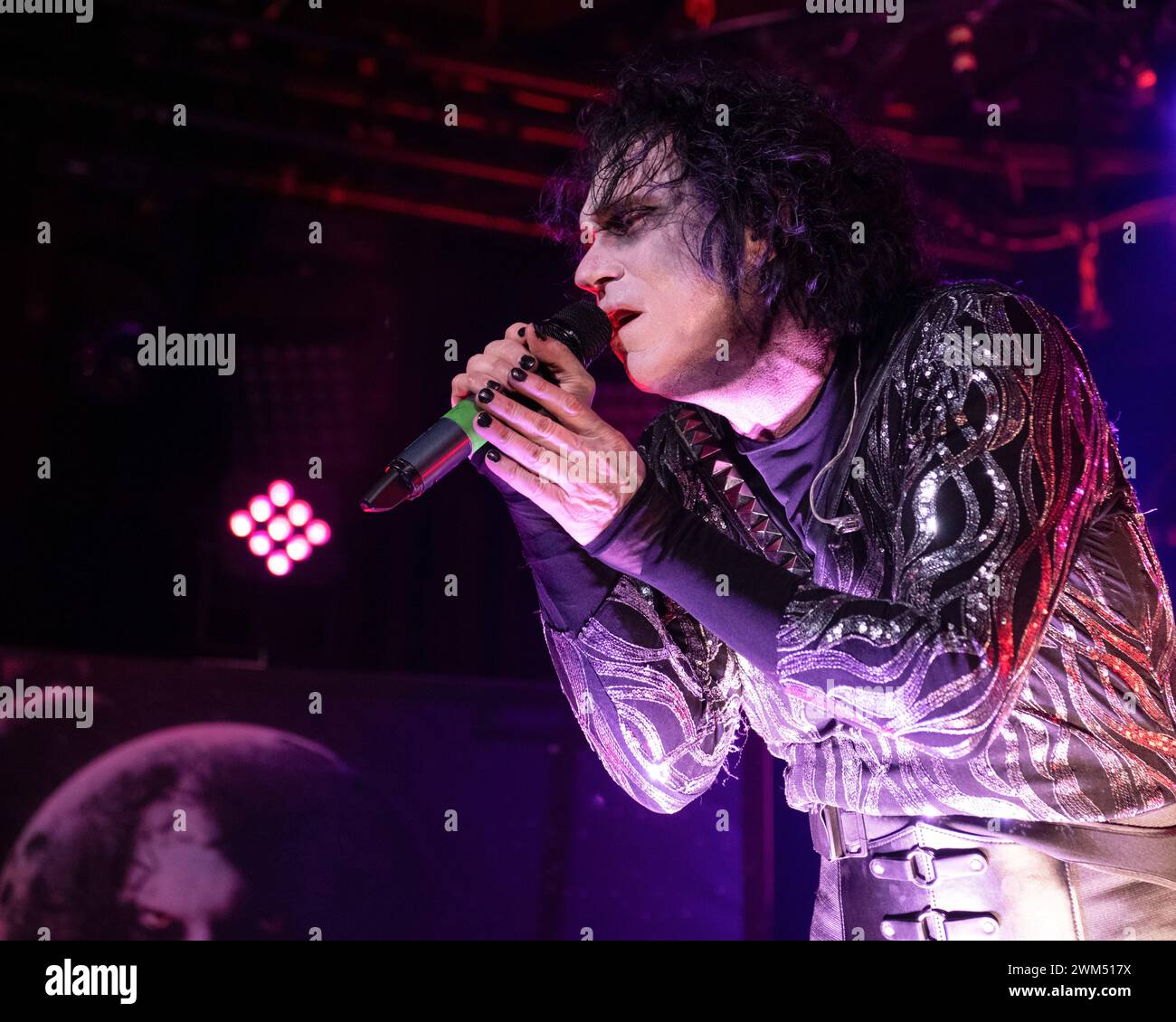 February 23, 2024, Los Angeles, California, USA: LIZZY BORDEN of Lizzy ...