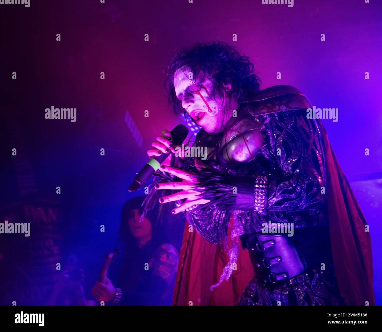 February 23, 2024, Los Angeles, California, USA: LIZZY BORDEN of Lizzy ...