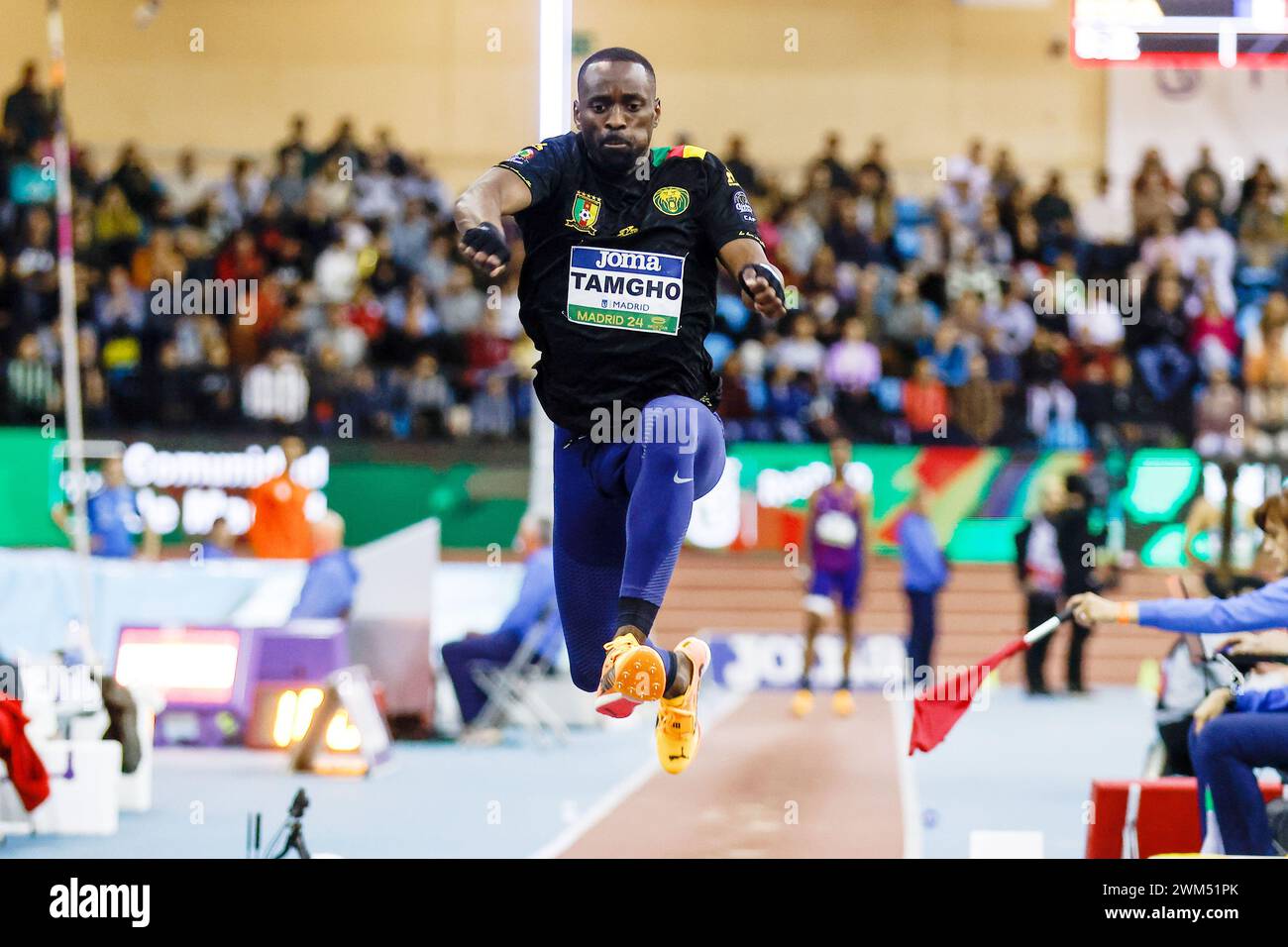 TEDDY TAMGHO (FRA) competes the Triple Jump Men Final during the World ...