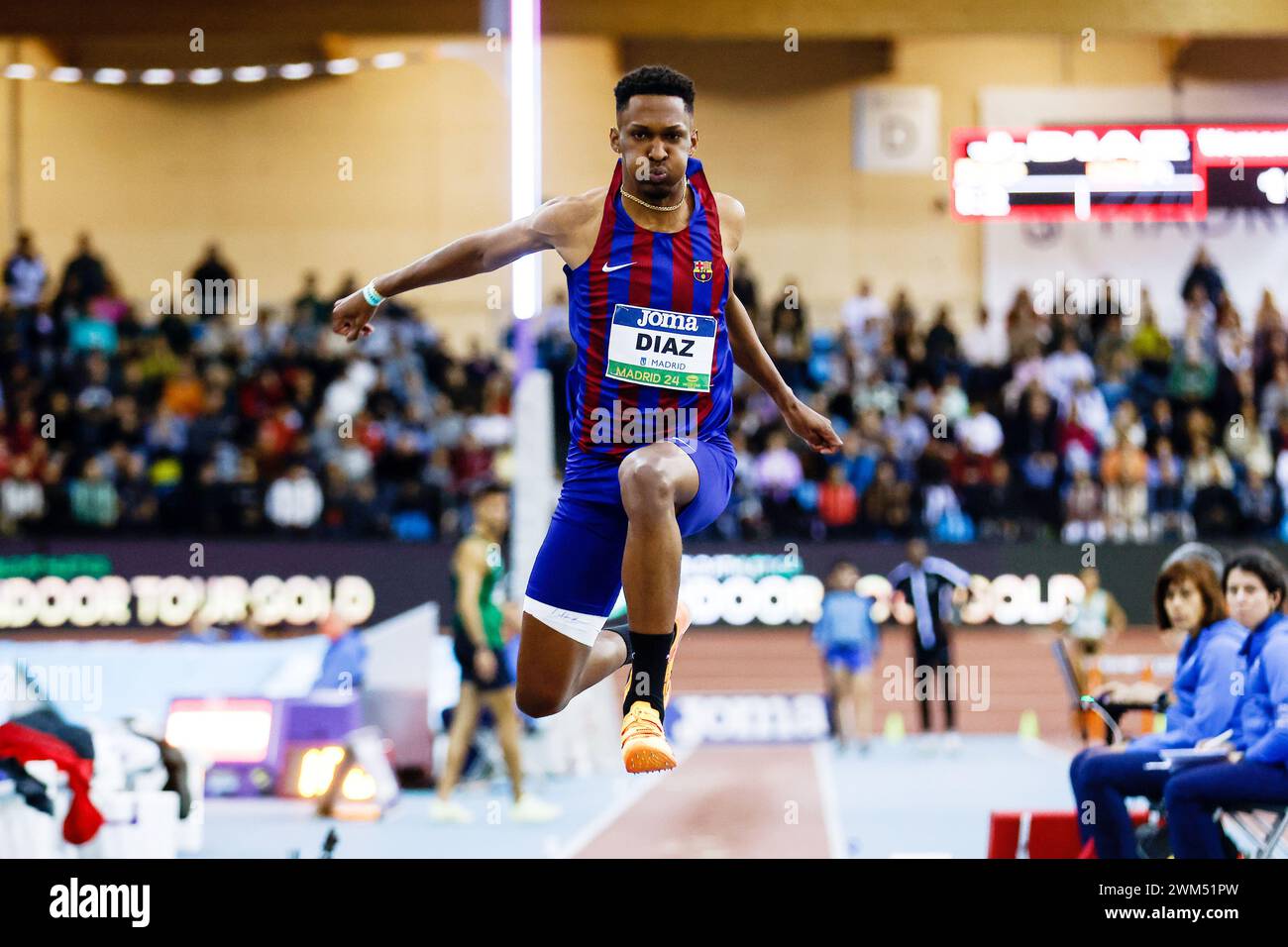 Jordan diaz athletics hi-res stock photography and images - Alamy