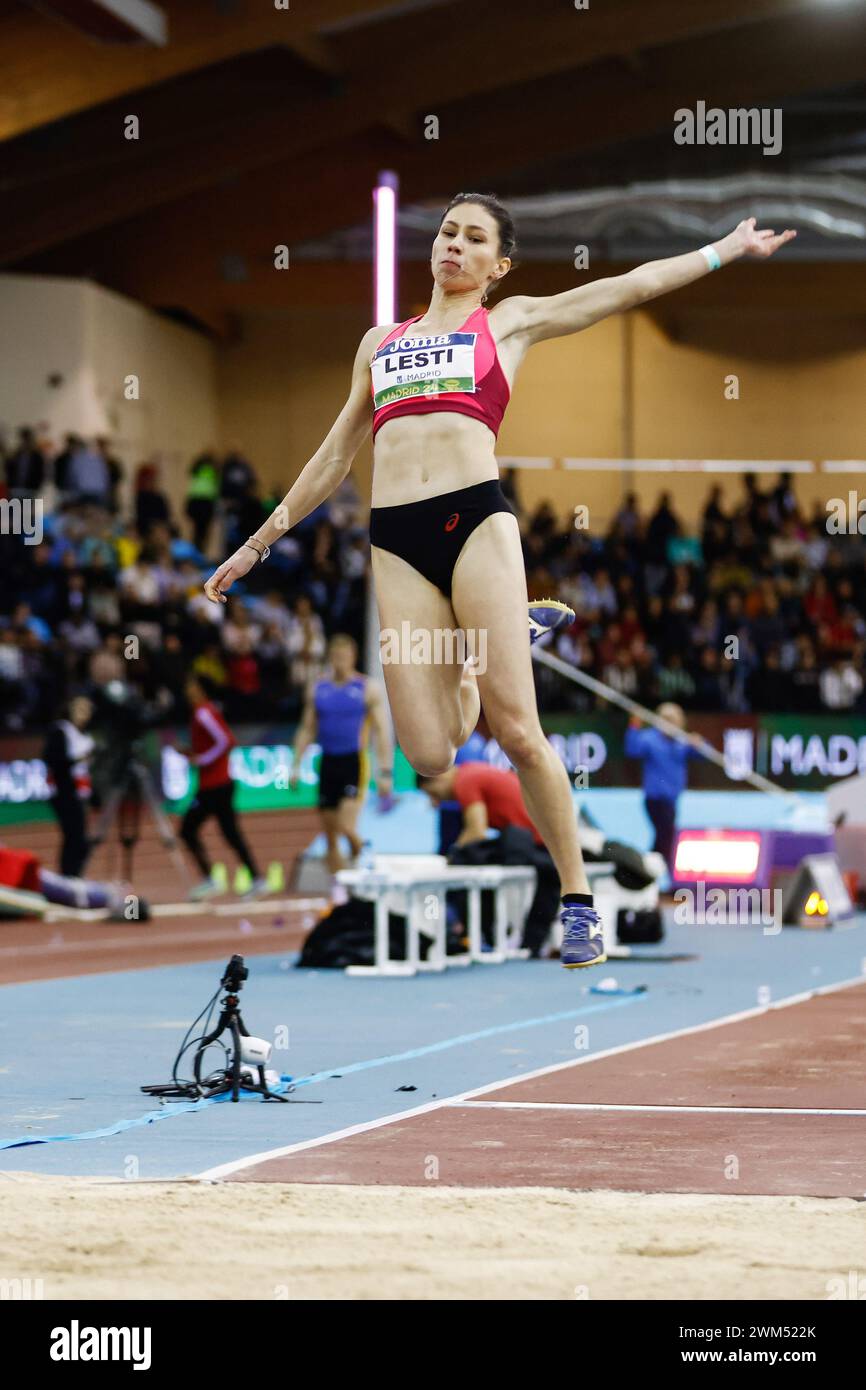 DIANA LESTI (HUN) competes the Long Jump Women Final during the World ...