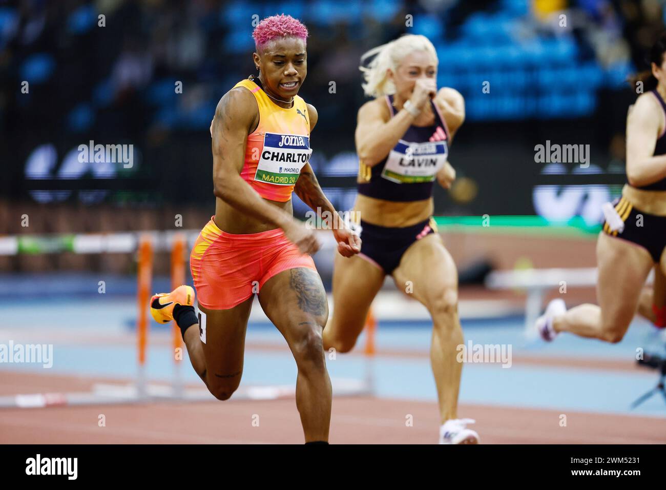 60m hurdles devynne charlton hi-res stock photography and images - Alamy