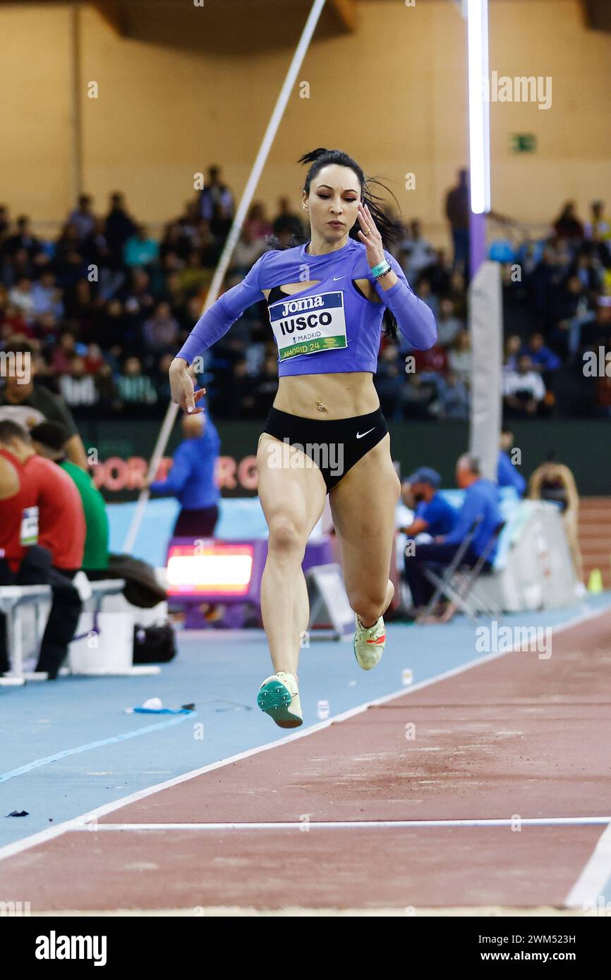FLORENTINA COSTINA IUSCO (ROU) competes the Long Jump Women Final ...
