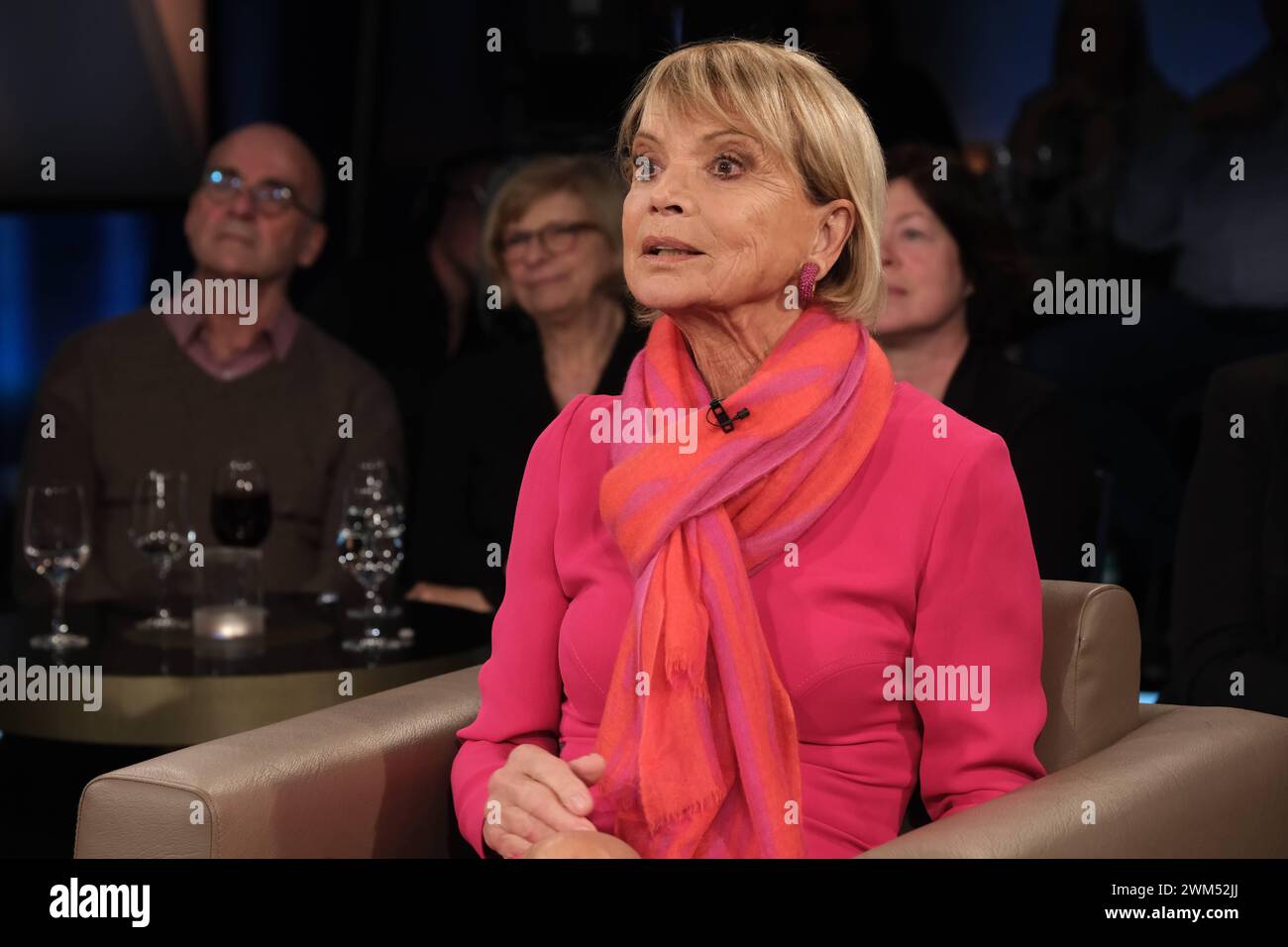 Uschi Glas zu Gast in der NDR Talk Show, Fototermin am 23.2.2024 im Fernsehstudio Hamburg ...