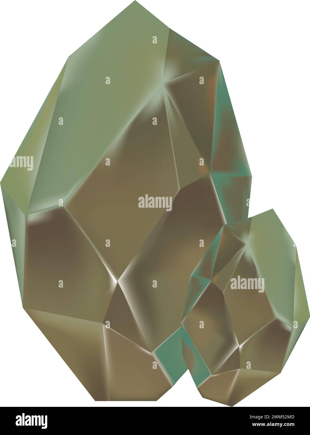 Colored detailed gemstone Vector Stock Vector Image & Art - Alamy