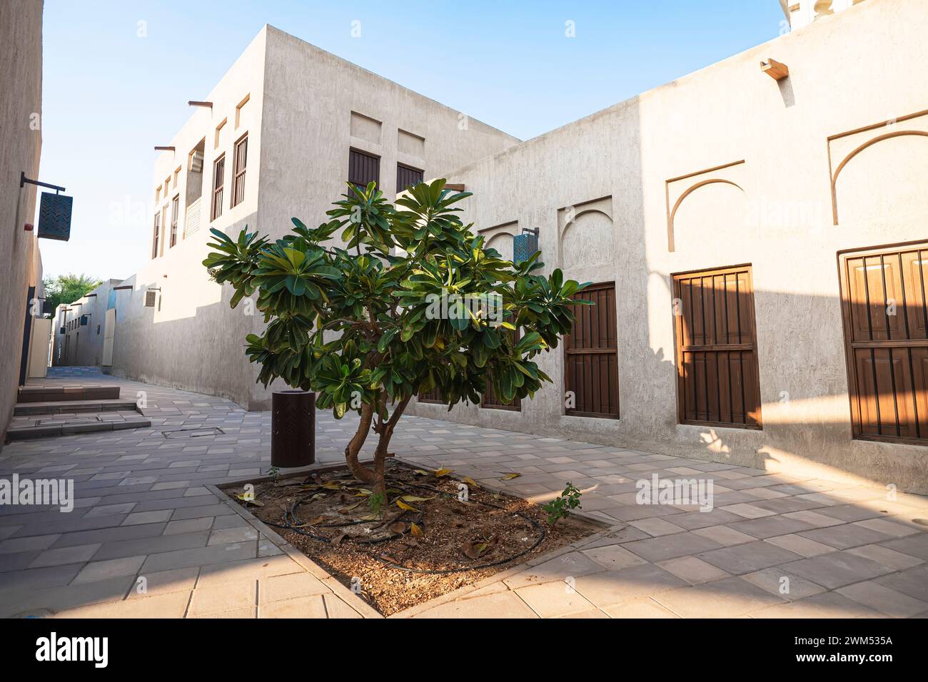 Beautiful and spectacular scenery of traditional Arabic architecture ...