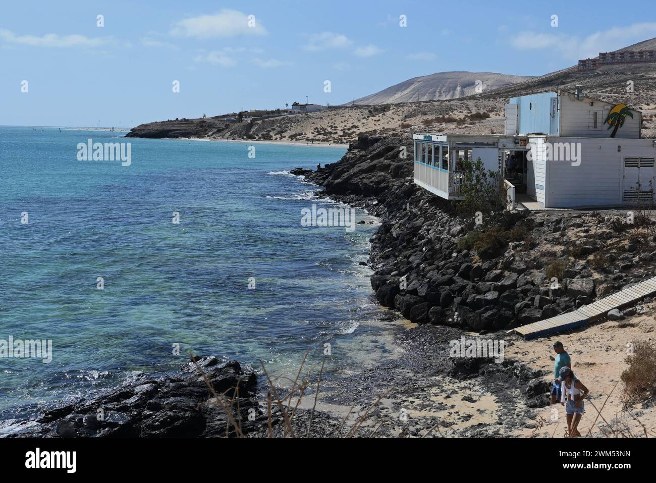 Fuerteventura ist eine Kanarische Insel im Atlantischen Ozean, rund 120 ...