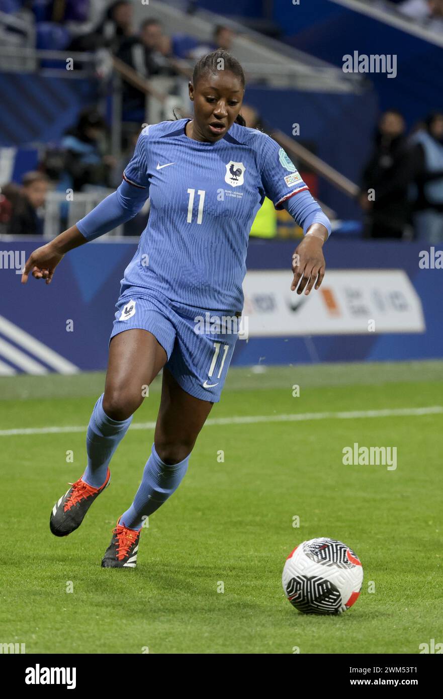 Kadidiatou Diani of France during the UEFA Women's Nations League, Semi ...
