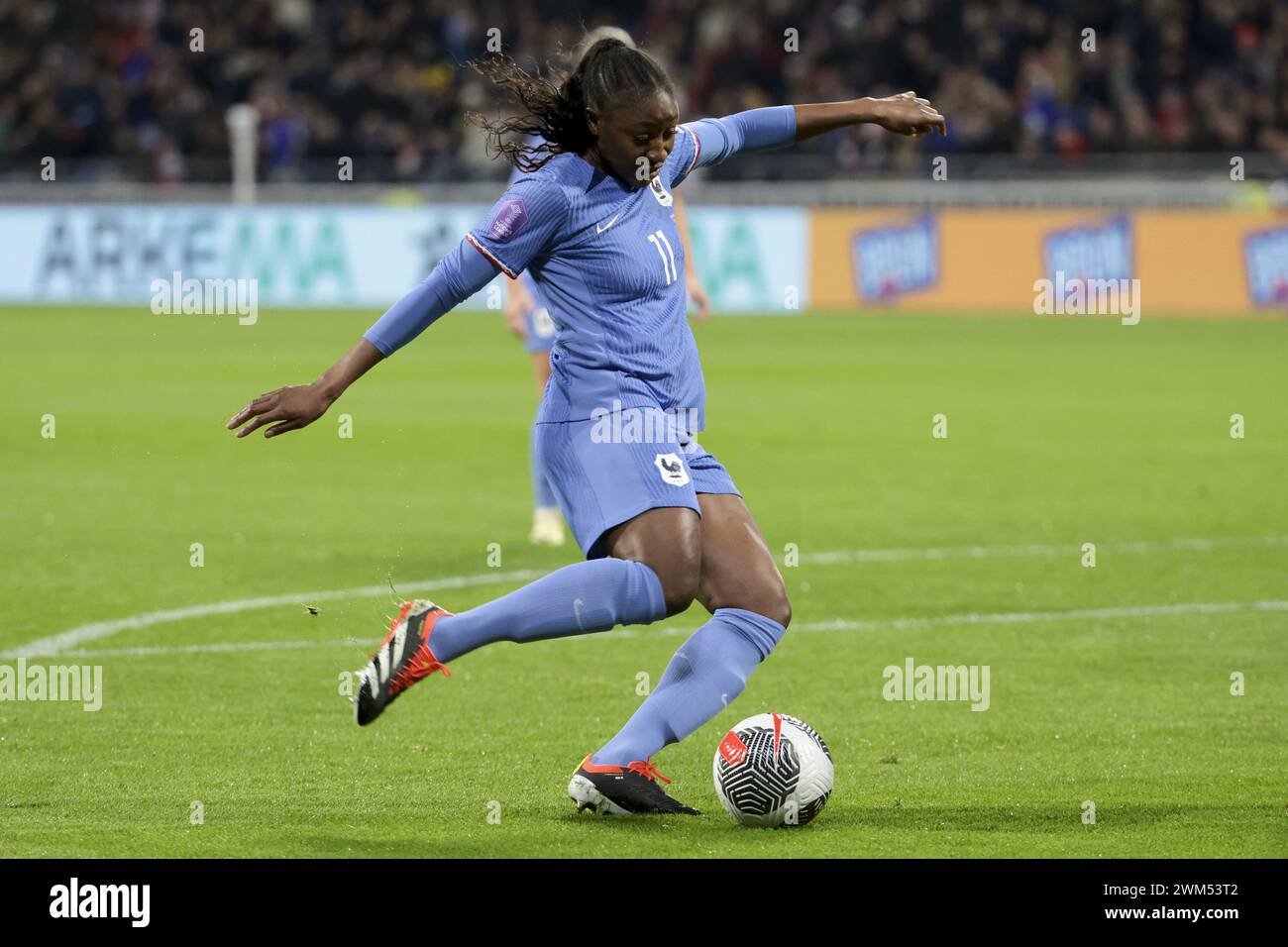 Kadidiatou Diani of France during the UEFA Women's Nations League, Semi ...