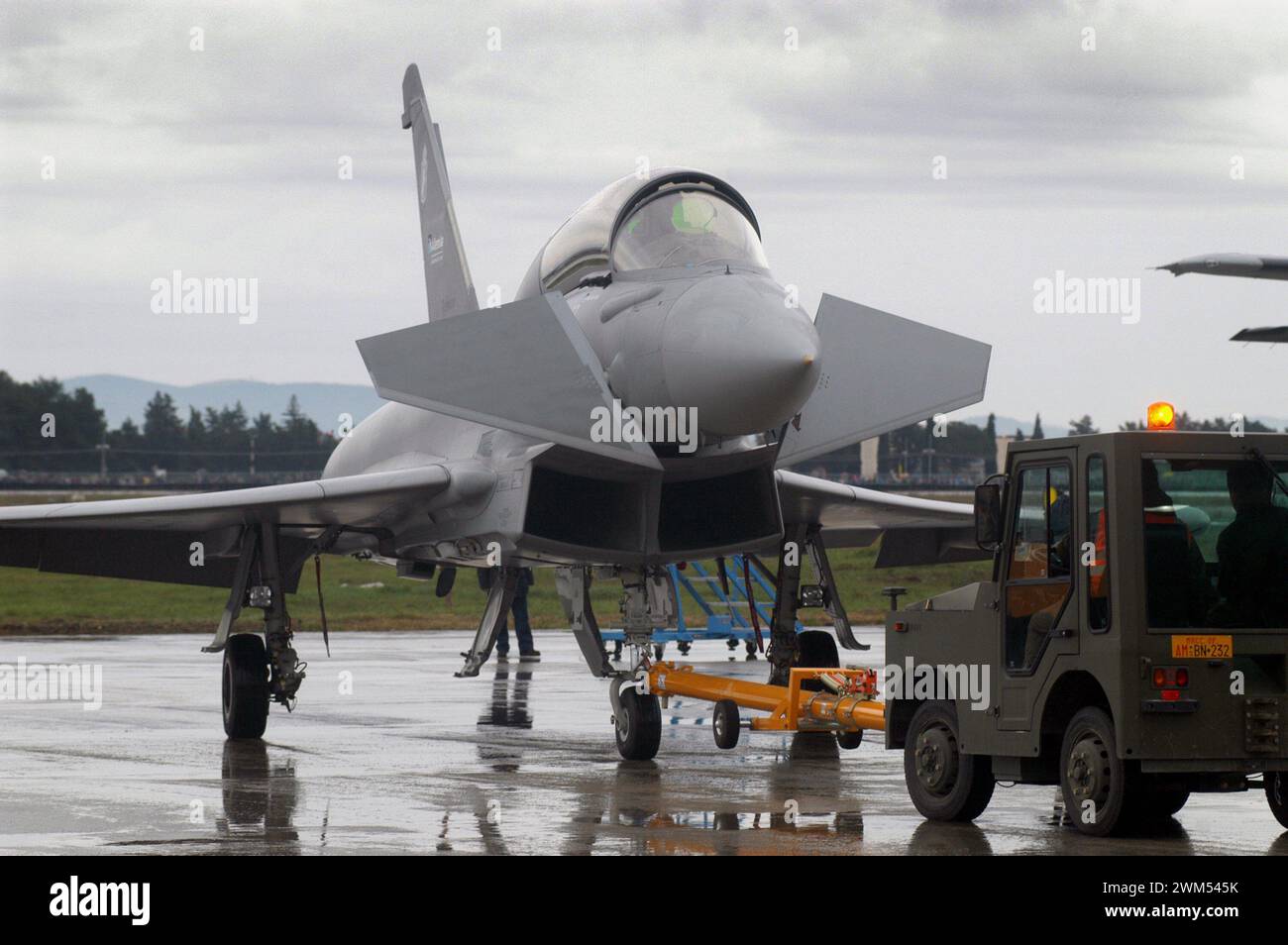 - Italian Air Force, the new fighter aircraft Eurofighter "Typhoon" on ...