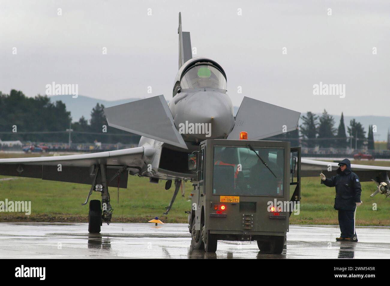 - Italian Air Force, the new fighter aircraft Eurofighter "Typhoon" on ...
