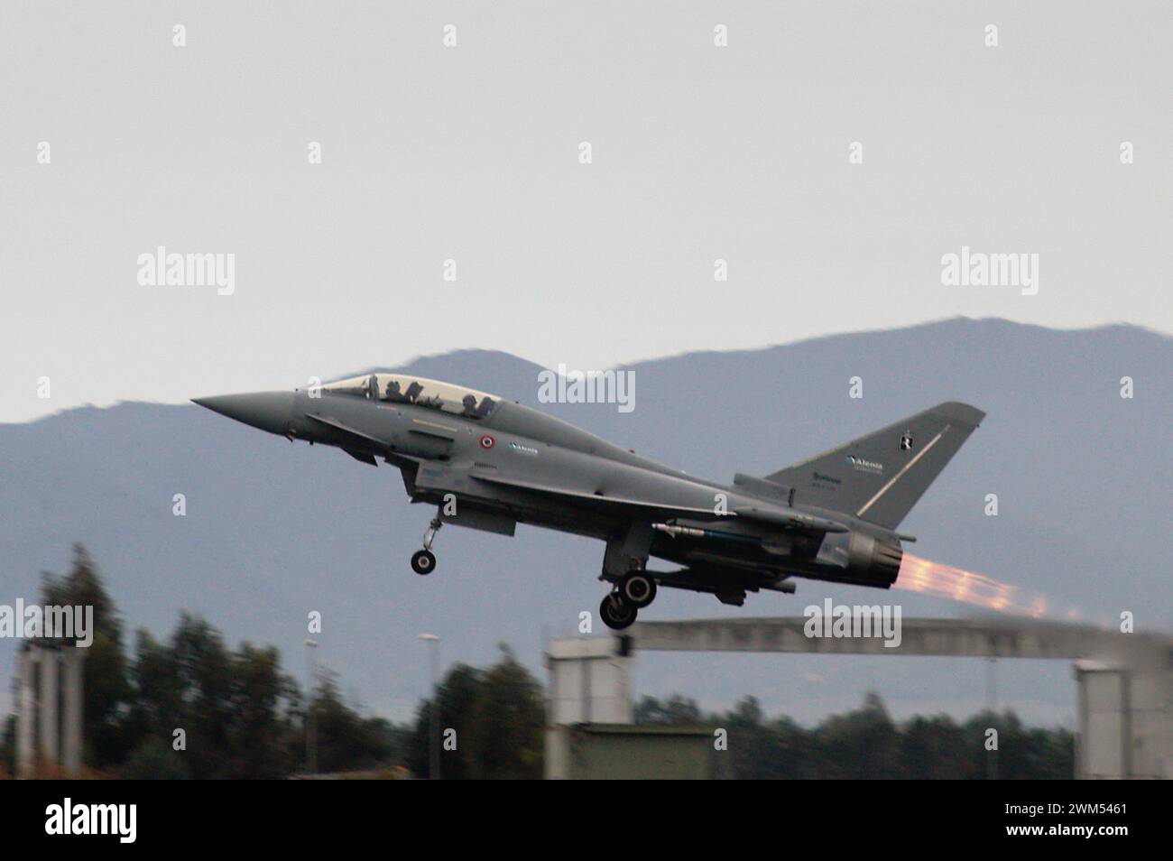- Italian Air Force, the new fighter aircraft Eurofighter "Typhoon" on ...