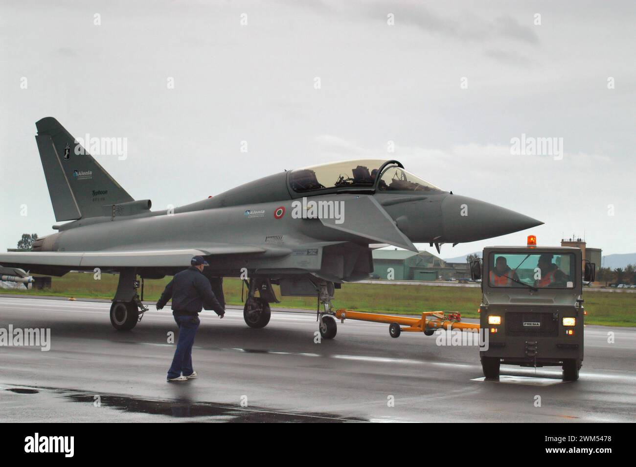 - Italian Air Force, the new fighter aircraft Eurofighter "Typhoon" on ...