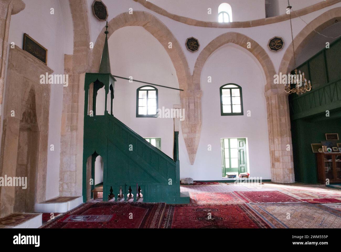 The Hala Sultan Mosque on the west bank of Larnaka Salt Lake is the ...