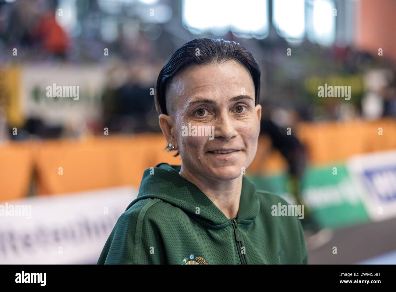 Cottbus, Germany. 24th Feb, 2024. Gymnastics: Olympic qualification ...