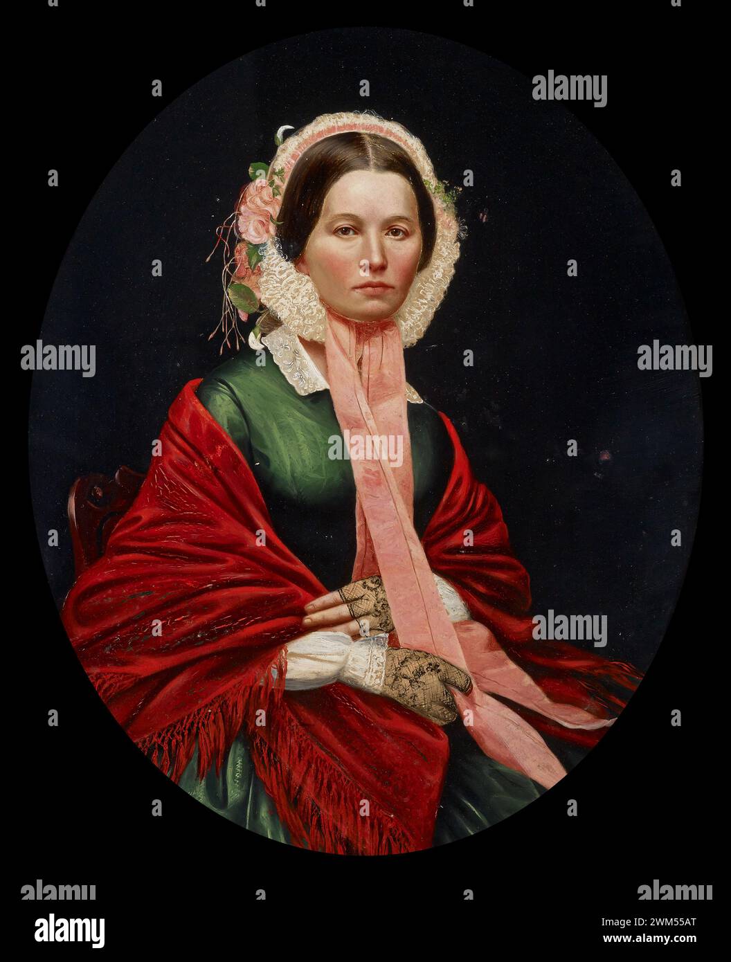 Portrait of Ellen Houser Hays Barton S. Hays (US Stock Photo - Alamy