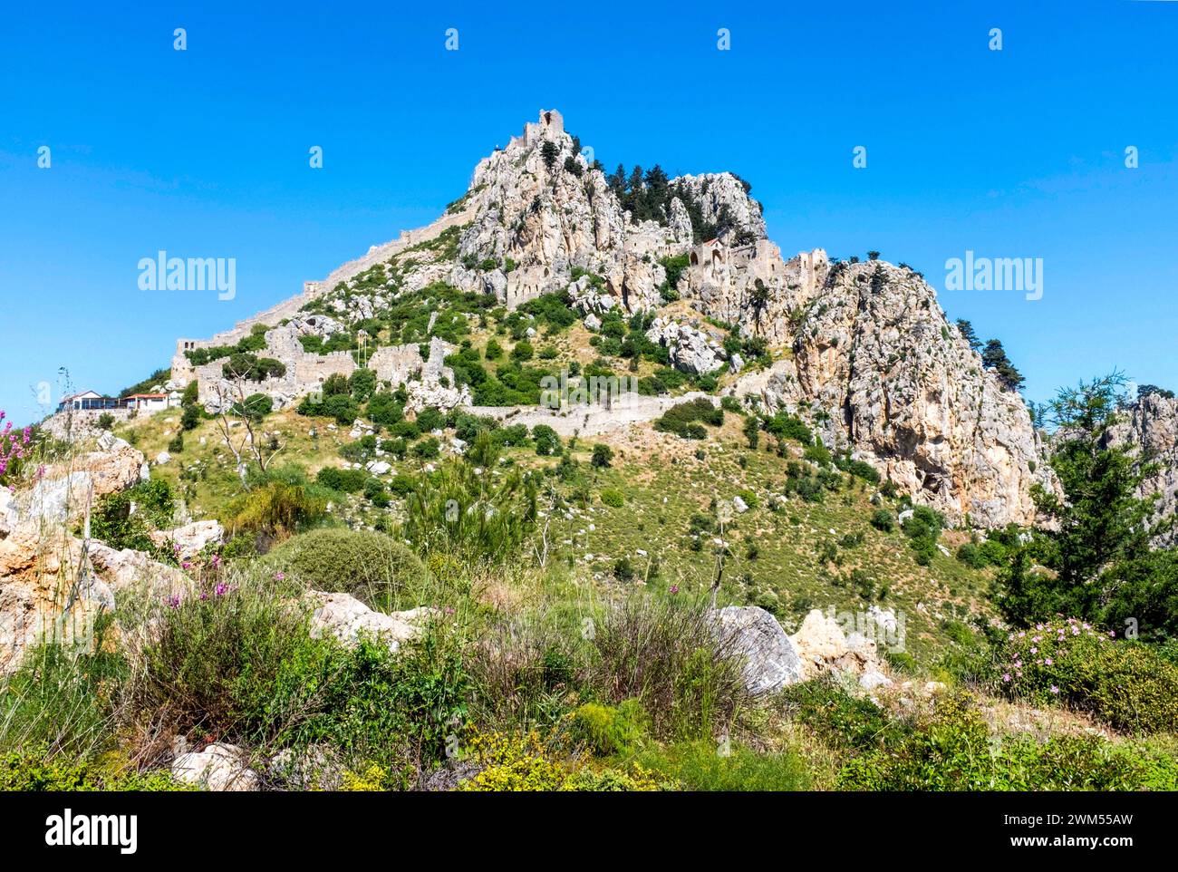 St. Hilarion Castle is named after the hermit St. Hilarion, who lived ...