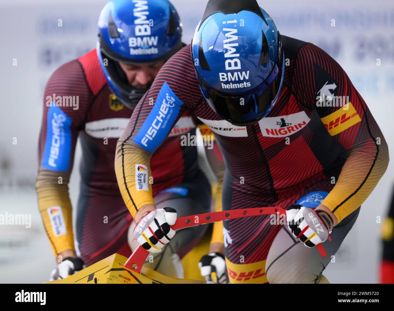 Winterberg, Germany. 24th Feb, 2024. Bobsleigh: World Championships ...