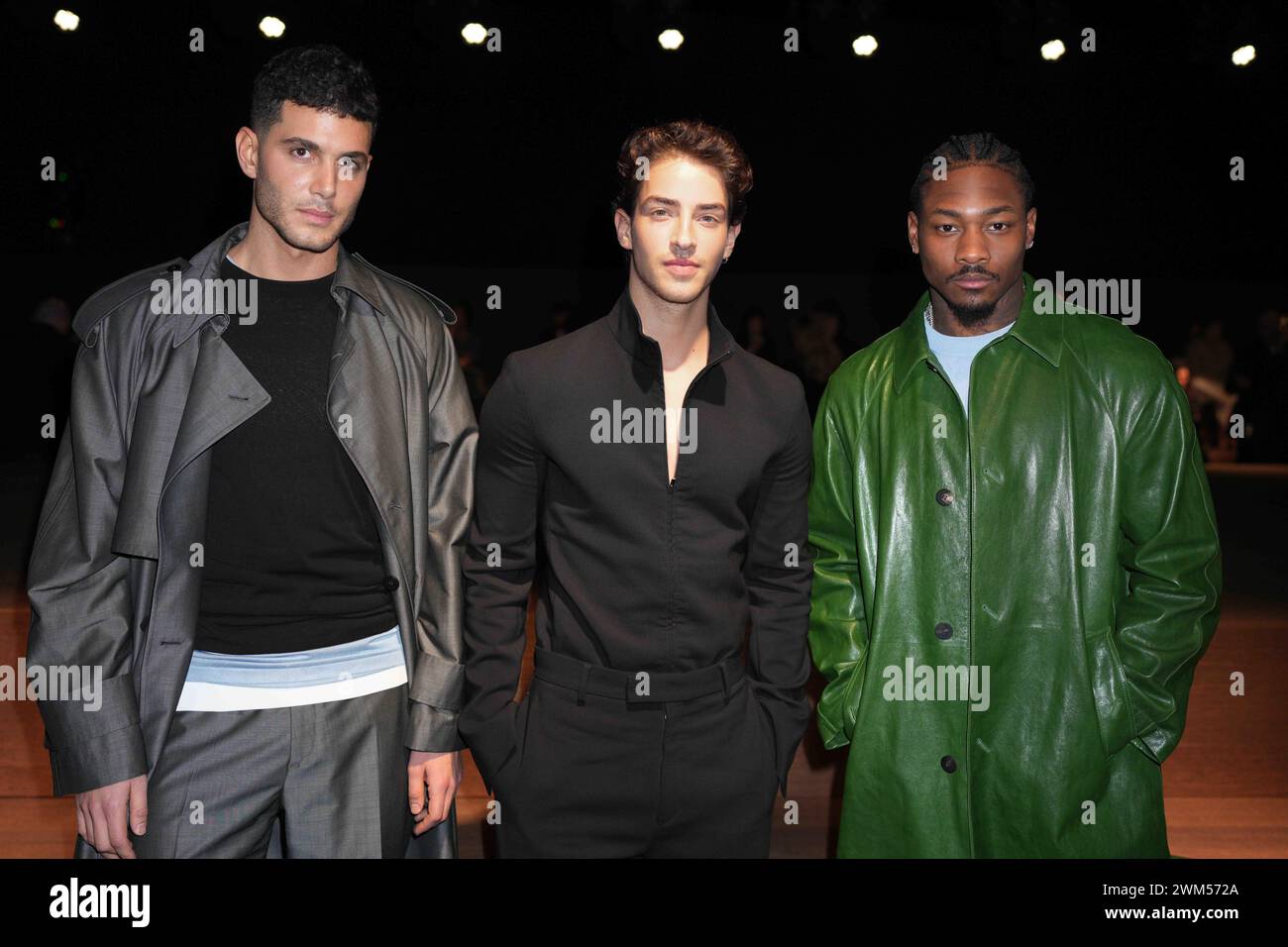 Milan, Italy. 24th Feb, 2024. Women's Fashion, Autumn Winter 2025 ...