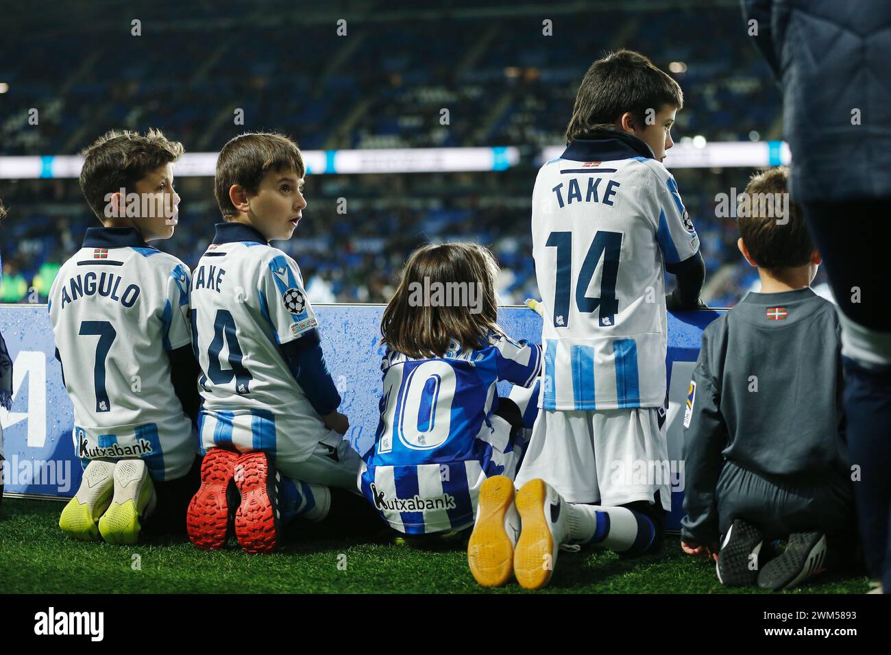 Real sociedad reale arena fans hi-res stock photography and images - Alamy
