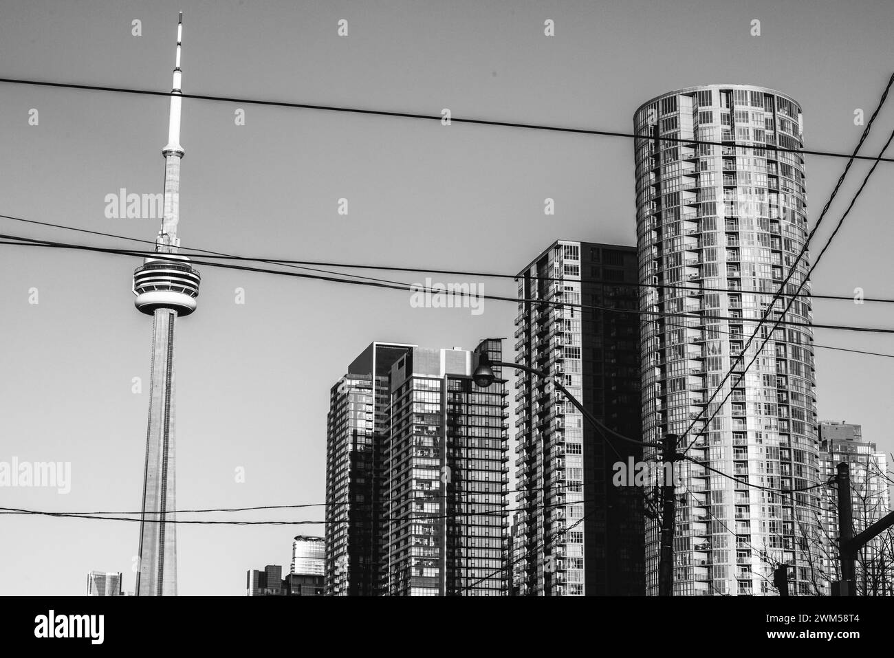 Toronto, Canada – City skyline view daylight Stock Photo - Alamy