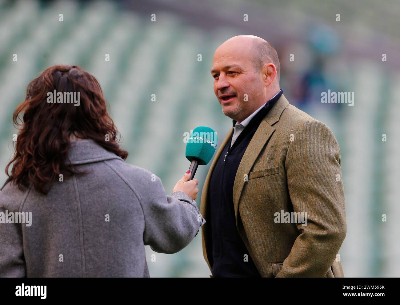 Dublin, Ireland. 24th February 2024; Aviva Stadium, Dublin, Ireland ...