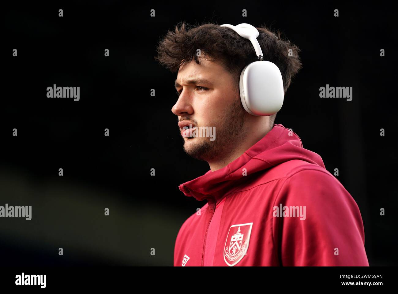 Burnley goalkeeper James Trafford arrives ahead of the Premier League ...