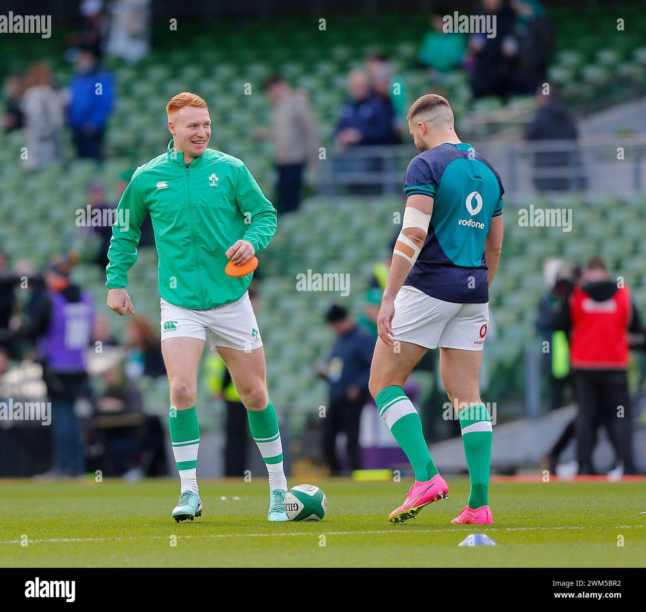 Dublin, Ireland. 24th February 2024; Aviva Stadium, Dublin, Ireland ...