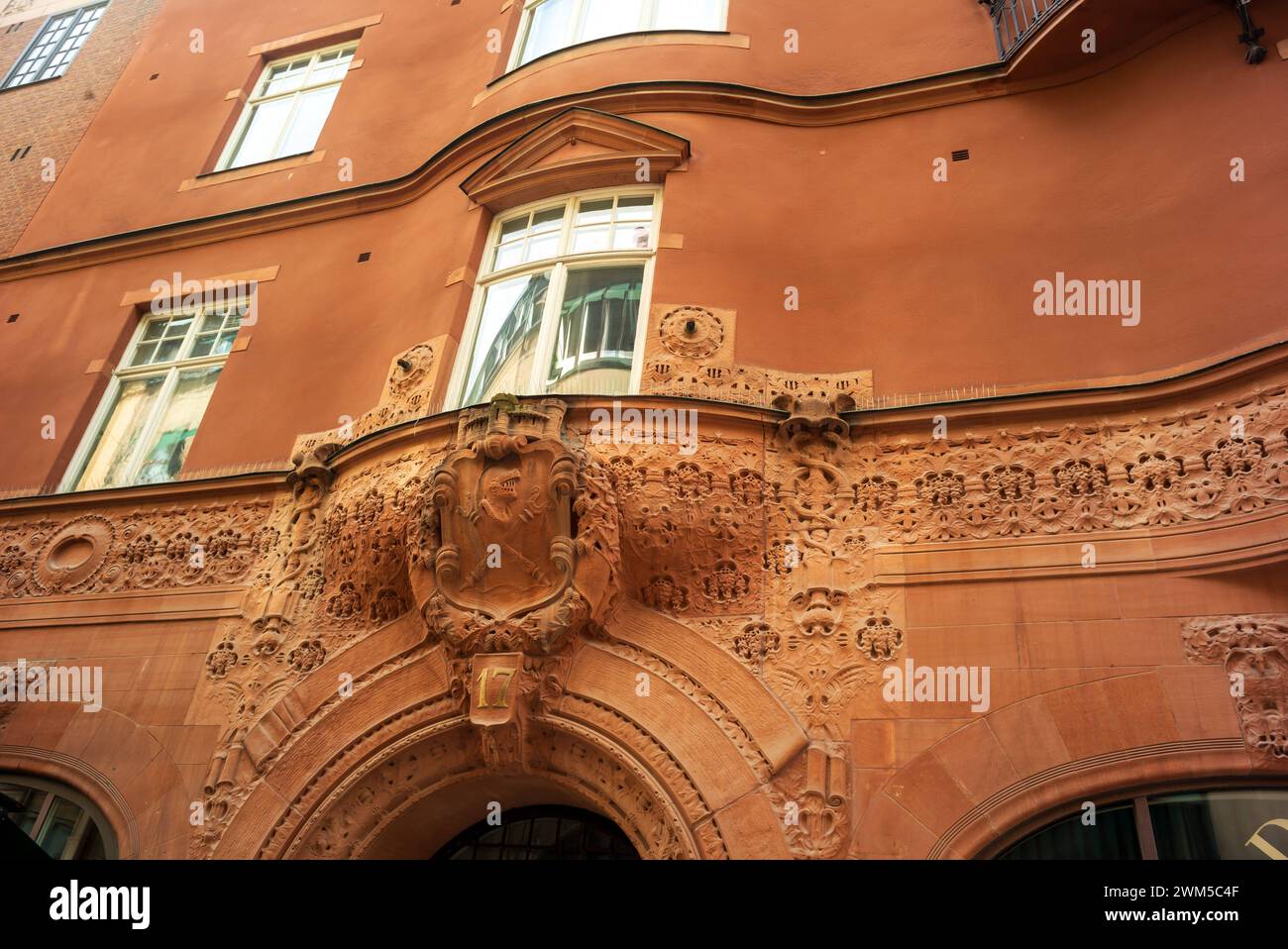 stockholm, sweden, 04 aug 2023, art deco building rosenbad ...